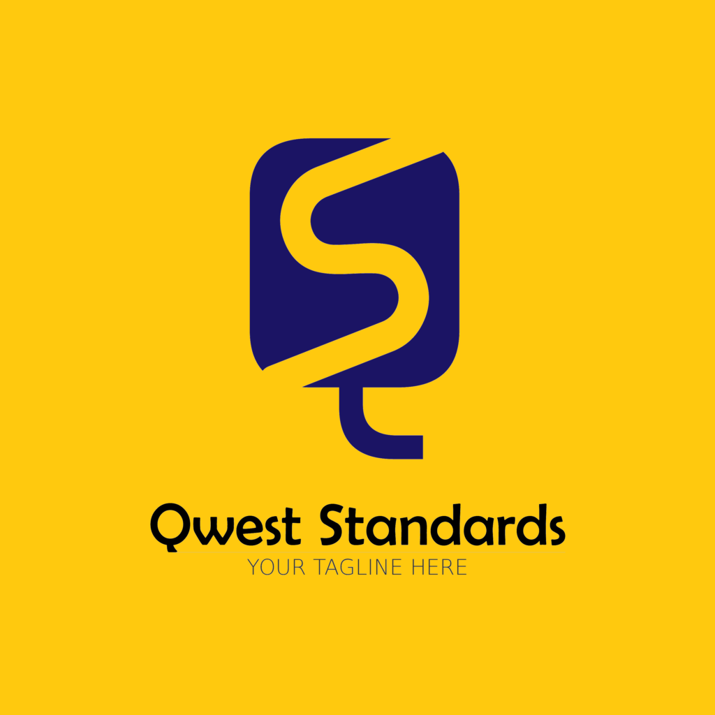 Two letter minimal logo design - Q and S - MasterBundles