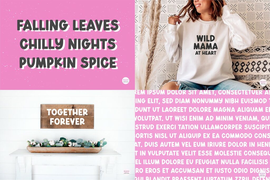 Groovy Display Font Bundle - Retro Font Bundle – MasterBundles