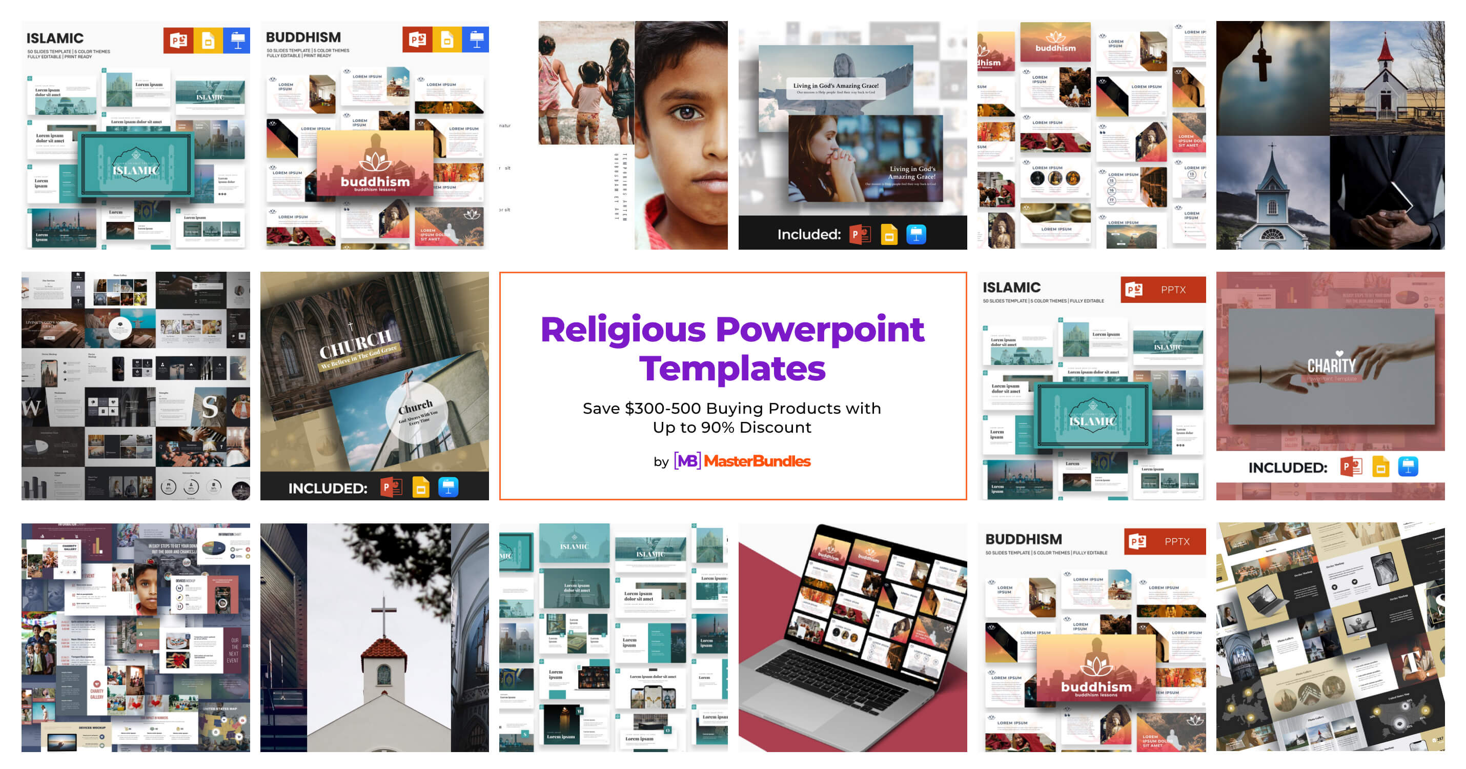 1+ Religious PowerPoint Templates for 2025 - MasterBundles