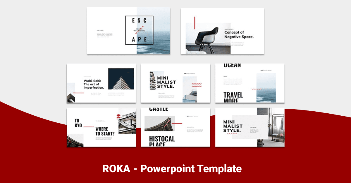 ROKA - Simple Powerpoint Template – MasterBundles