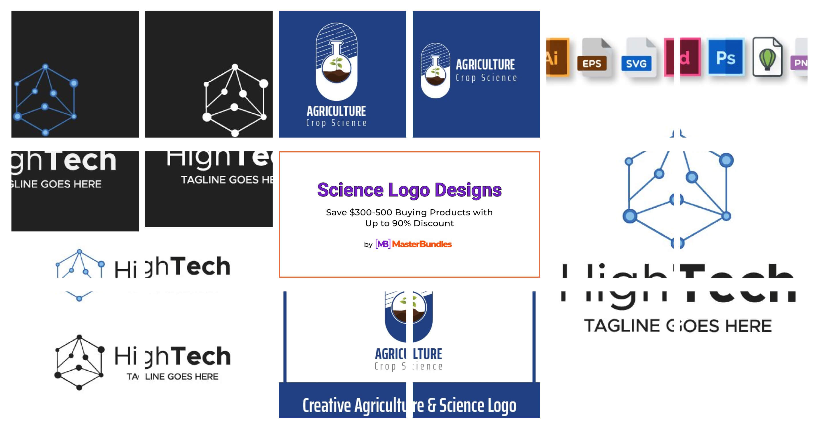 704+ Science Logo Designs 2025 - MasterBundles