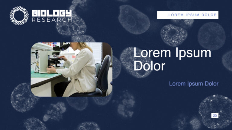 Science Research Presentation Template: 50 Slides PPTX, KEY, Google ...