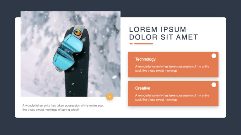 Snowboarding Google Slides Theme – MasterBundles