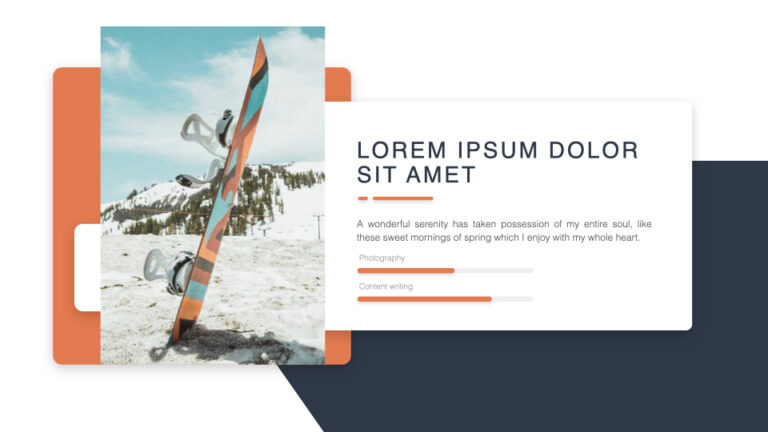 Snowboarding Powerpoint Template | Master Bundles