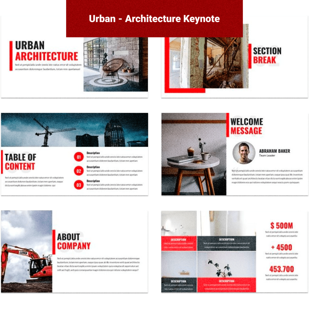 Urban - Architecture Keynote – MasterBundles