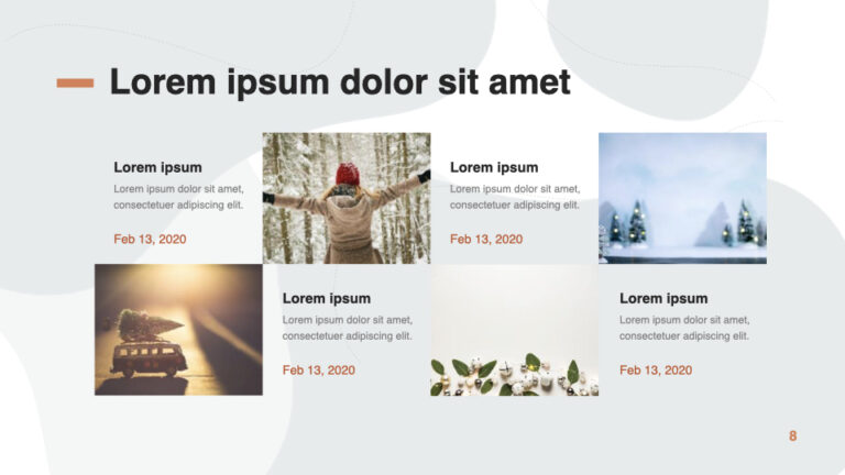 Winter Carnaval Presentation Template | Master Bundles