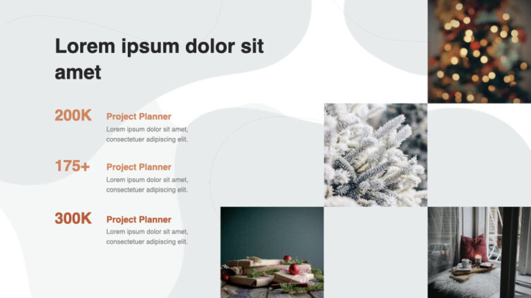 Winter Carnaval Presentation Template | Master Bundles