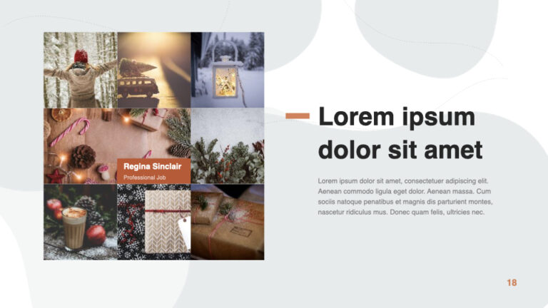 Winter Carnaval Presentation Template | Master Bundles