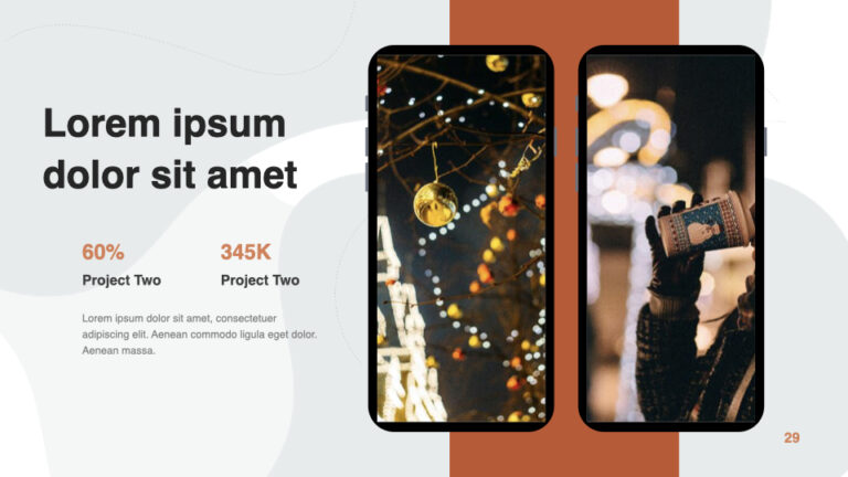 Winter Carnaval Presentation Template | Master Bundles