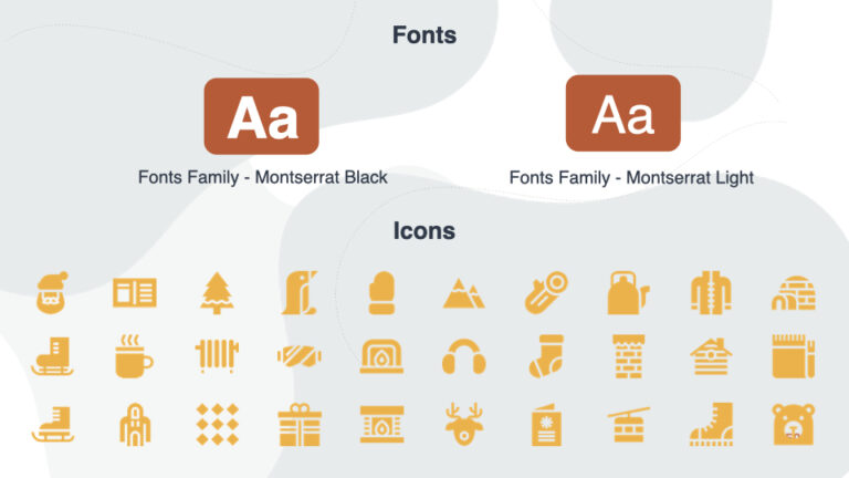 Winter Carnaval Presentation Template | Master Bundles