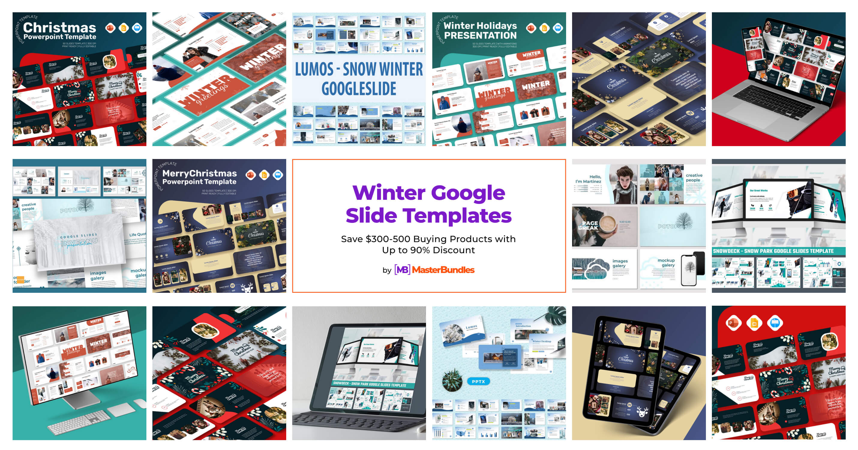 36+ Winter Slide Templates for 2023 - MasterBundles