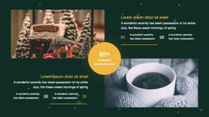 Winter Holidays Powerpoint Template | Master Bundles
