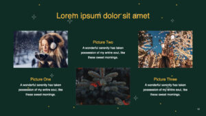 Winter Holidays Powerpoint Template | Master Bundles