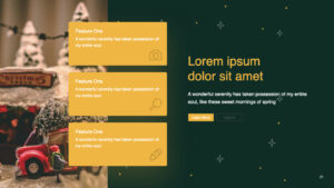 Winter Holidays Powerpoint Template | Master Bundles