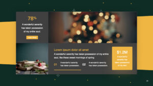 Winter Holidays Powerpoint Template | Master Bundles