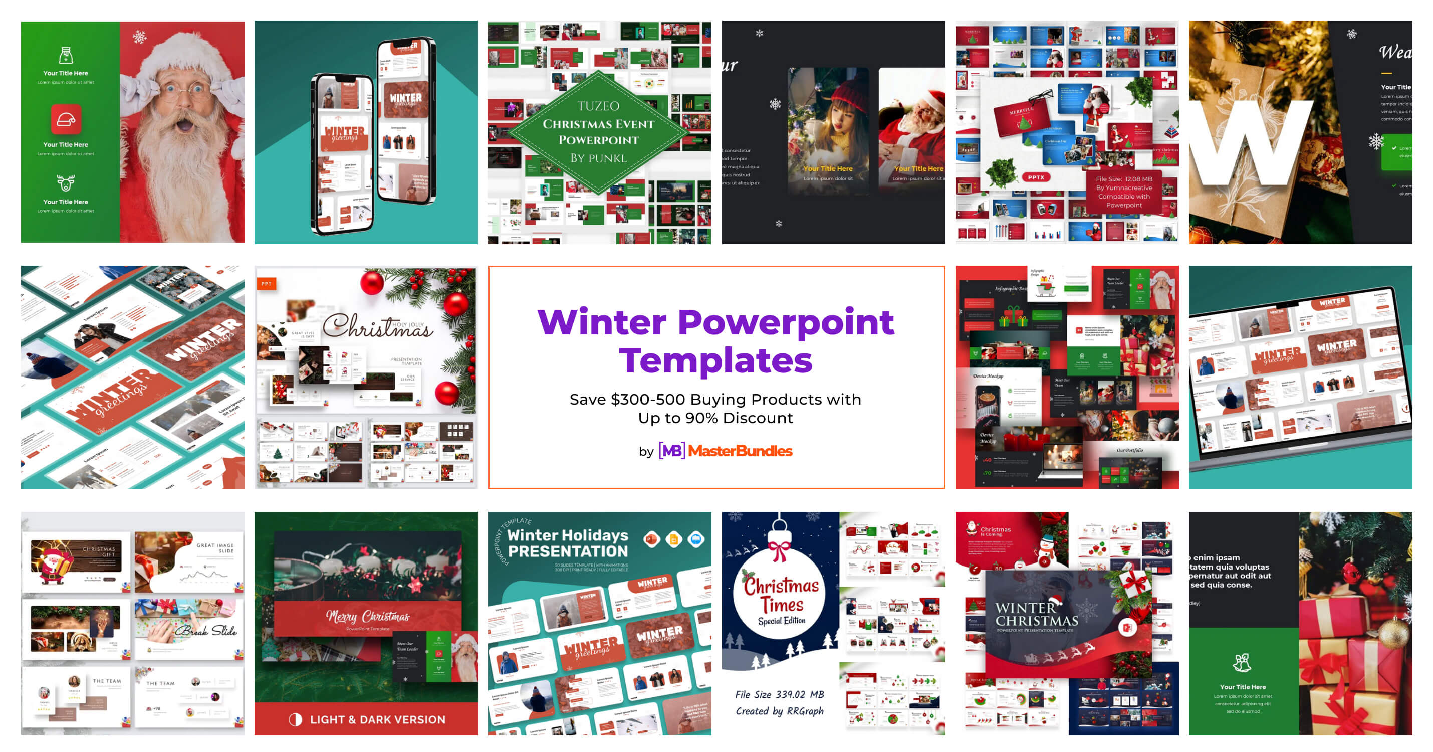 47+ Winter PowerPoint Templates for 2025 - MasterBundles