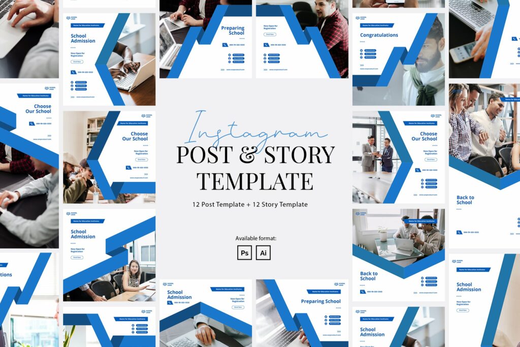 Bundle Education School Instagram – MasterBundles