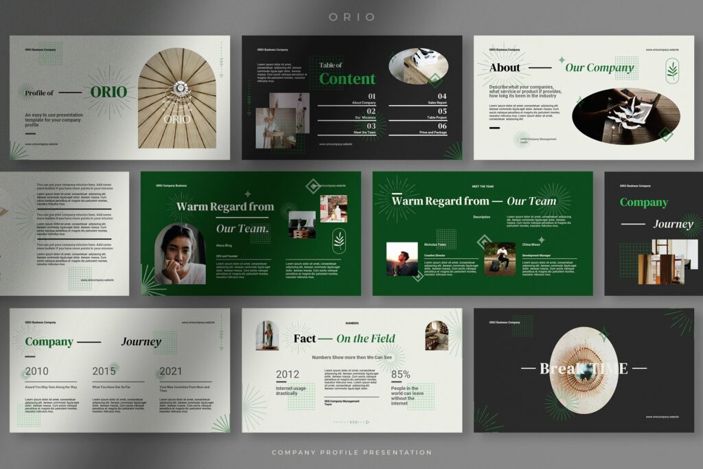 800+ Professional Business Company Presentation – MasterBundles