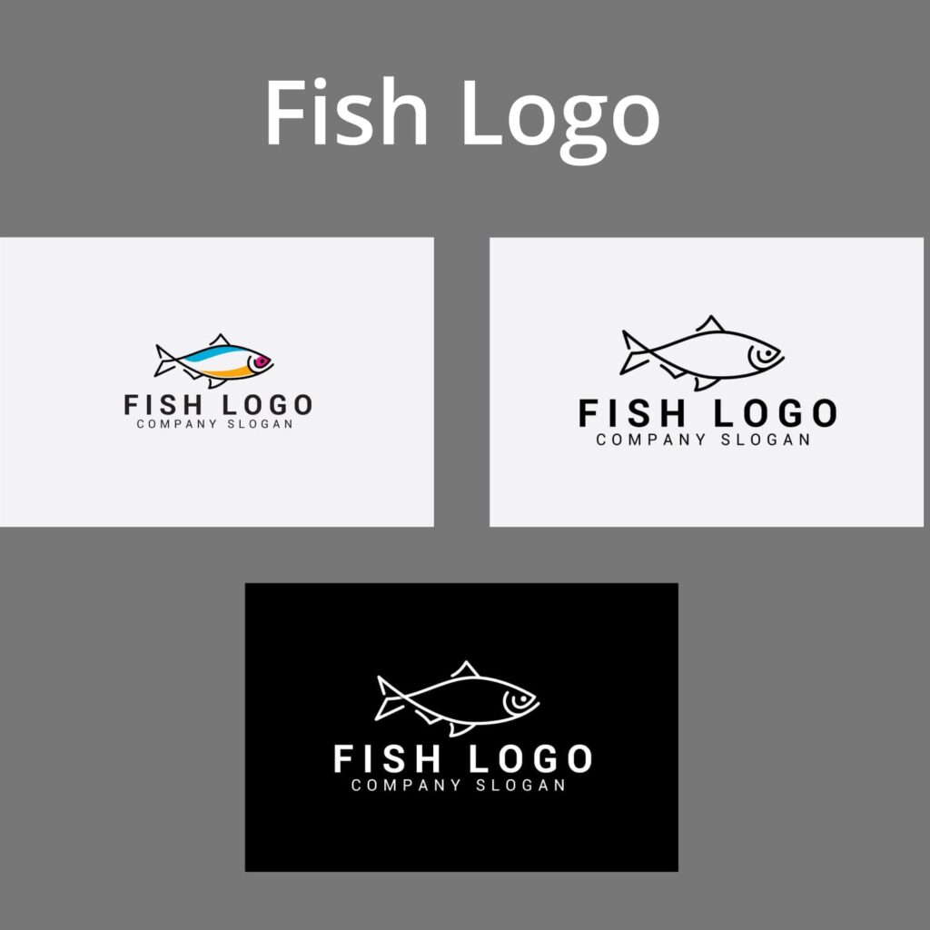 17+ Best Fish Logo Designs (2022) - MasterBundles
