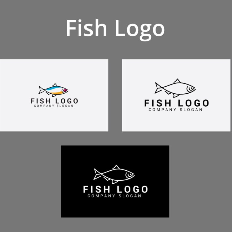 17+ Best Fish Logo Designs (2022) - MasterBundles