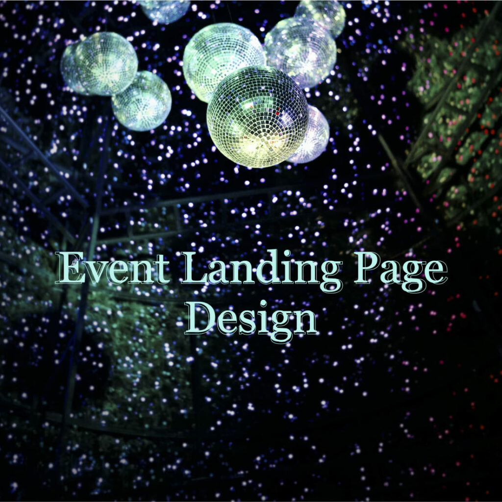Minimal Event Landing Page Template – MasterBundles