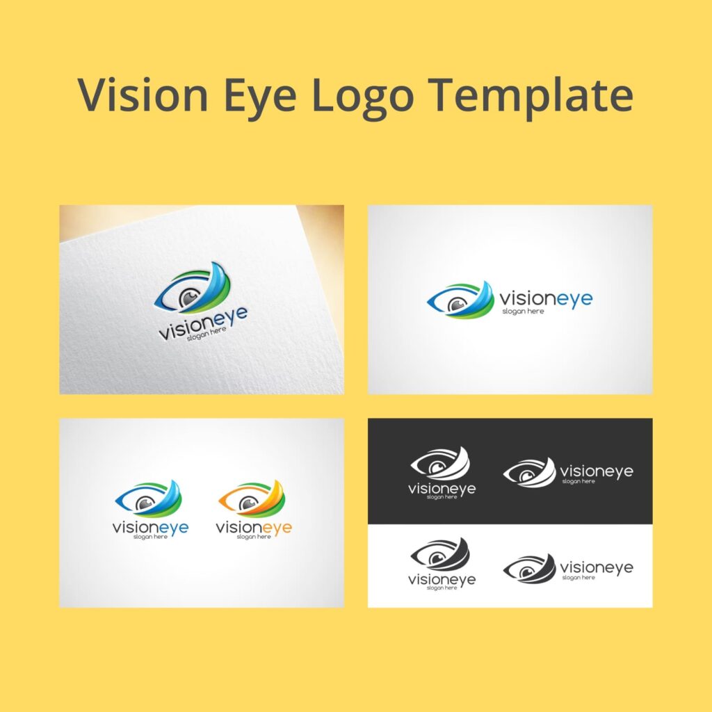 Vision Eye Logo Template – MasterBundles