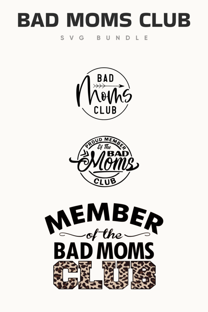 Bad Moms Club SVG – MasterBundles