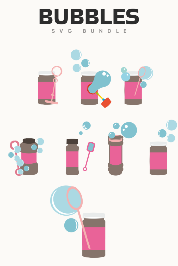 8 Bubbles SVG Designs – MasterBundles