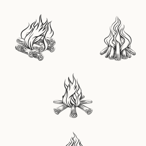 4 Camp Fire SVG Designs | Master Bundles
