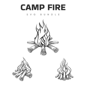 4 Camp Fire SVG Designs – MasterBundles