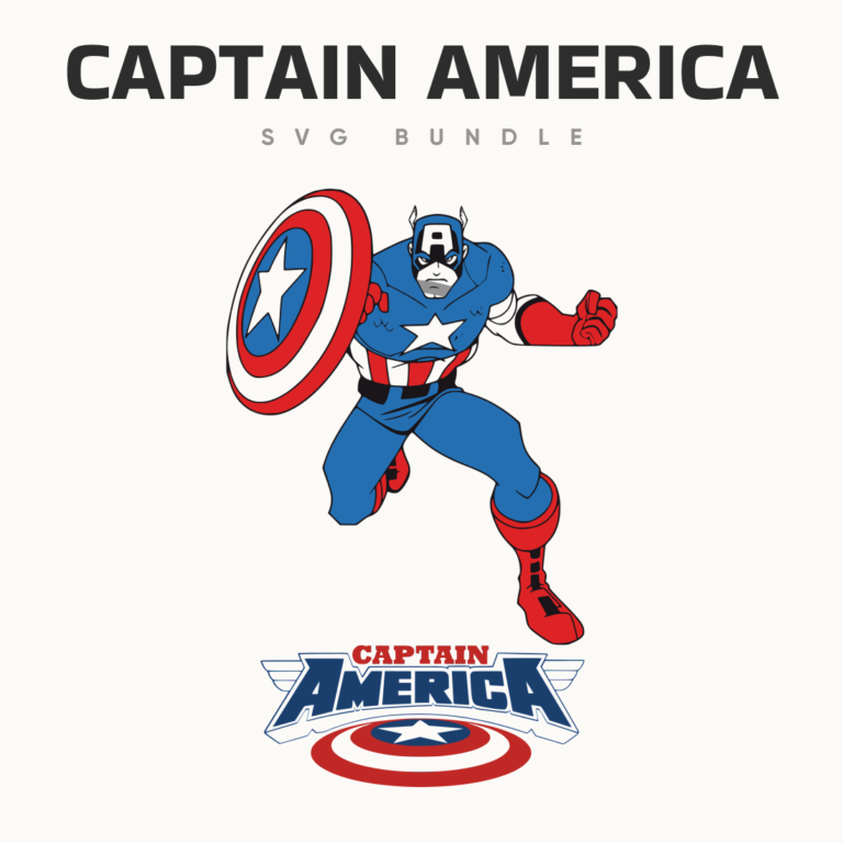5 Captain America SVG Designs – MasterBundles
