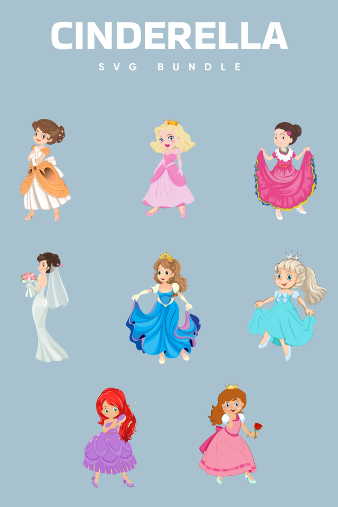 Cinderella SVG Designs – MasterBundles