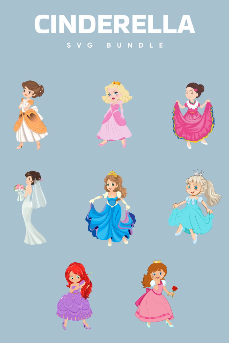 Cinderella SVG Designs – MasterBundles