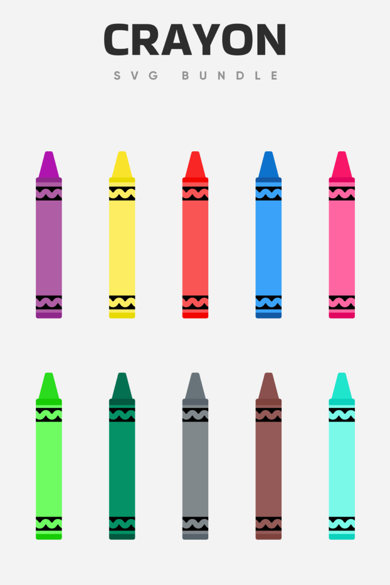 Crayon SVG Designs – MasterBundles