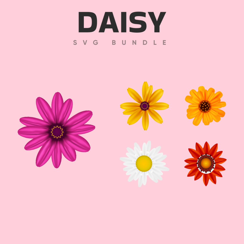 Simple Daisy SVG – MasterBundles