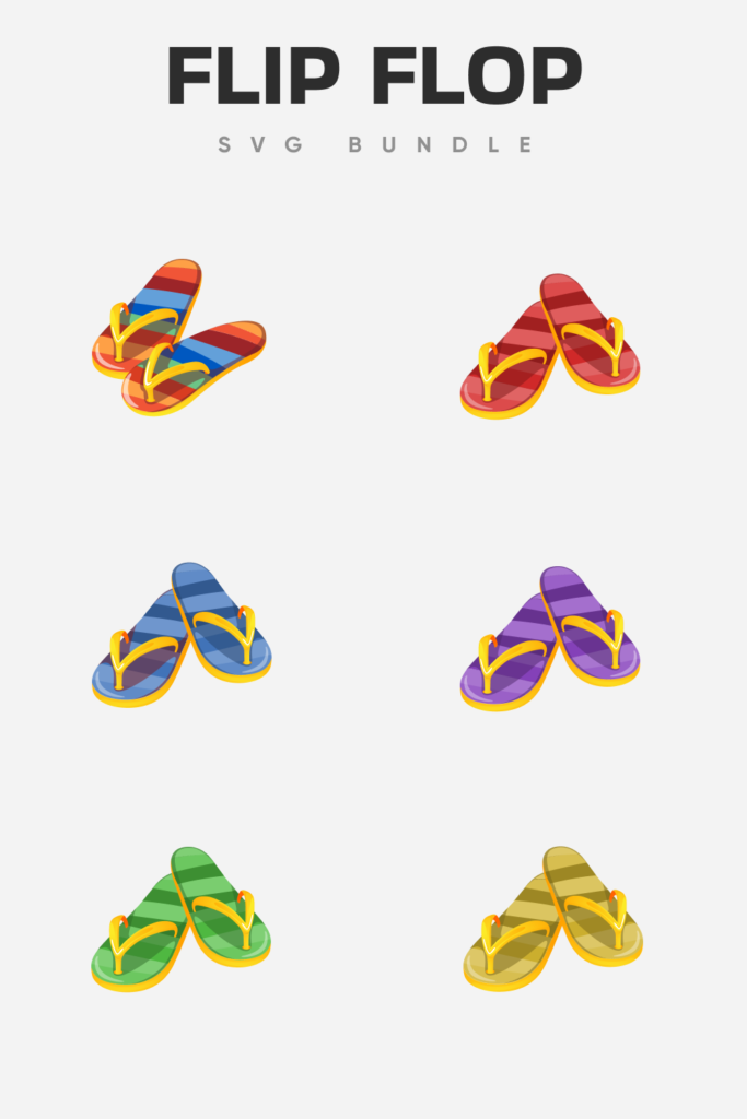 Flip Flop SVG Designs – MasterBundles