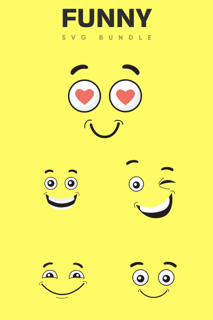 5 Funny SVG Designs – MasterBundles