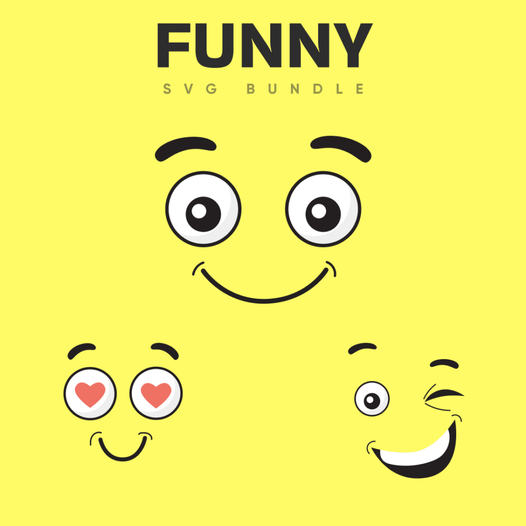 5 Funny SVG Designs – MasterBundles
