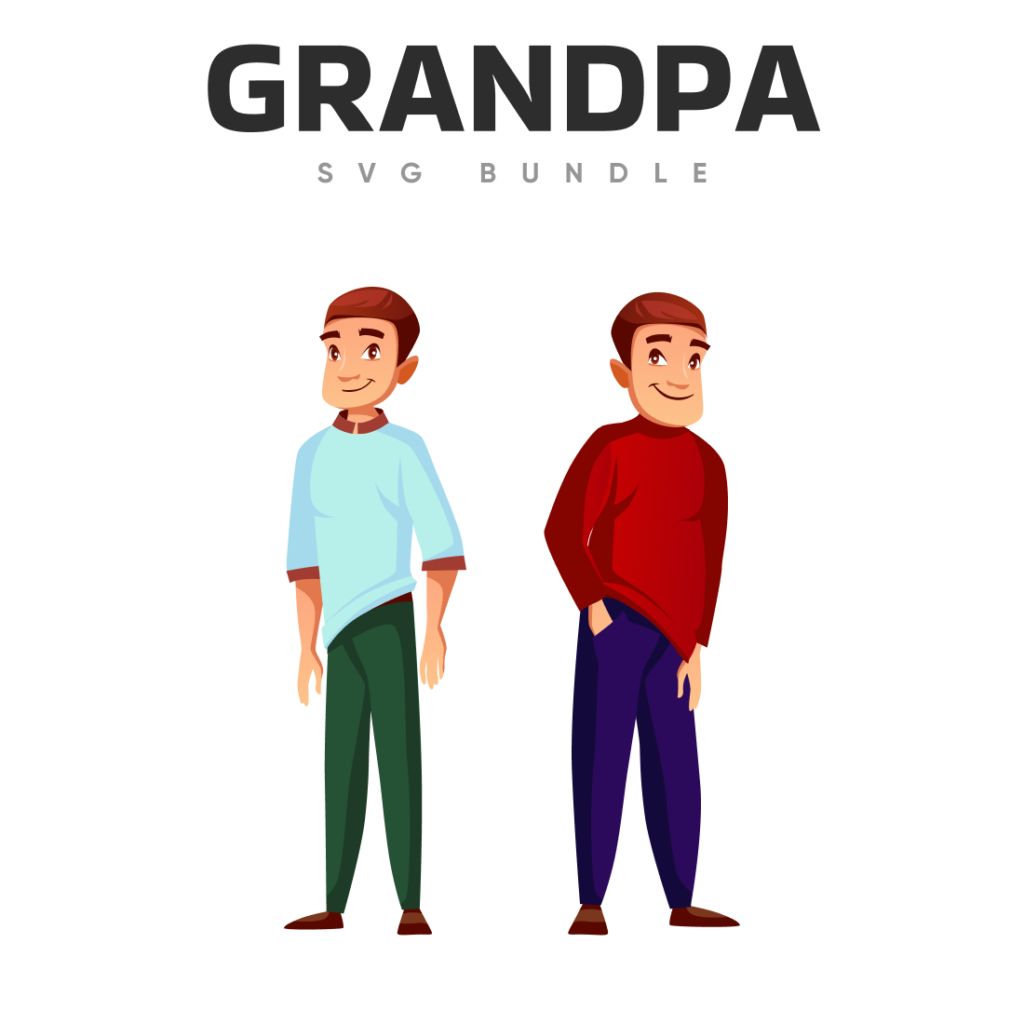 4 Grandpa SVG Designs – MasterBundles