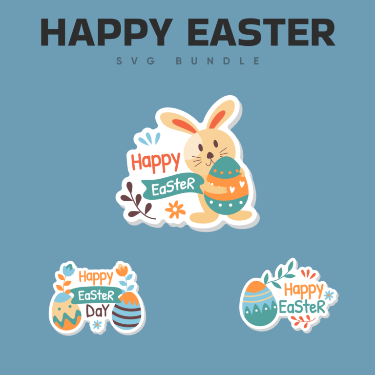 Bunny Ears SVG Bundle | Master Bundles