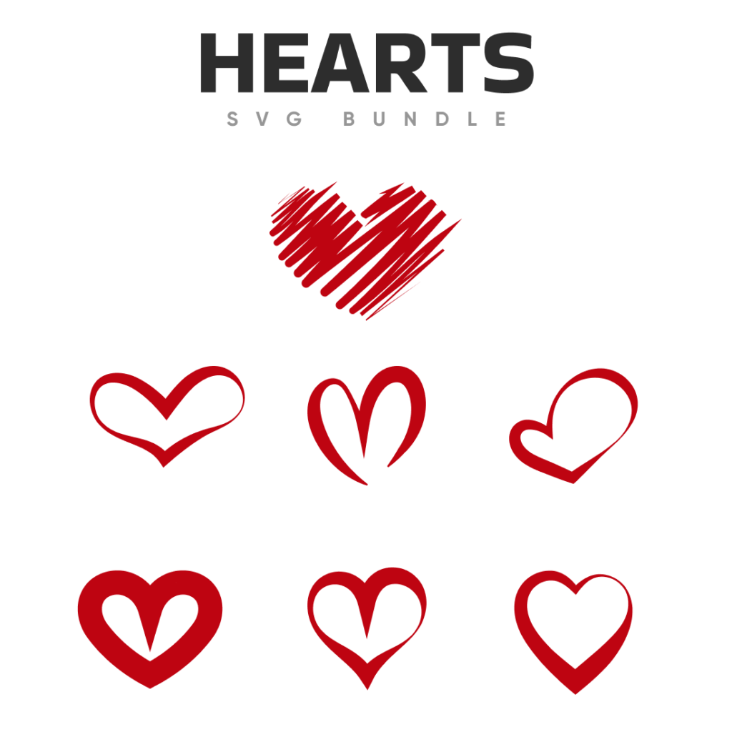 Hearts SVG Designs – MasterBundles