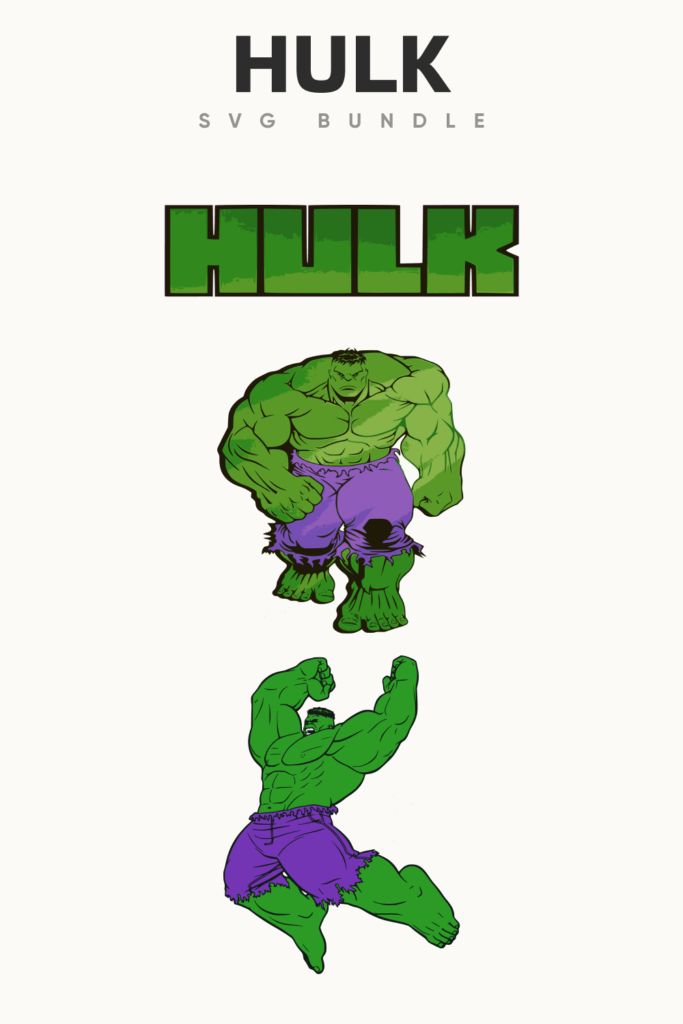 3 Hulk SVG Designs – MasterBundles