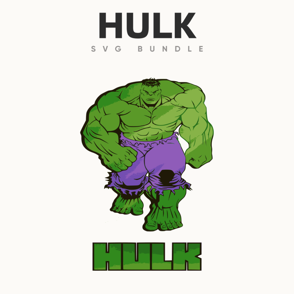 3 Hulk SVG Designs – MasterBundles