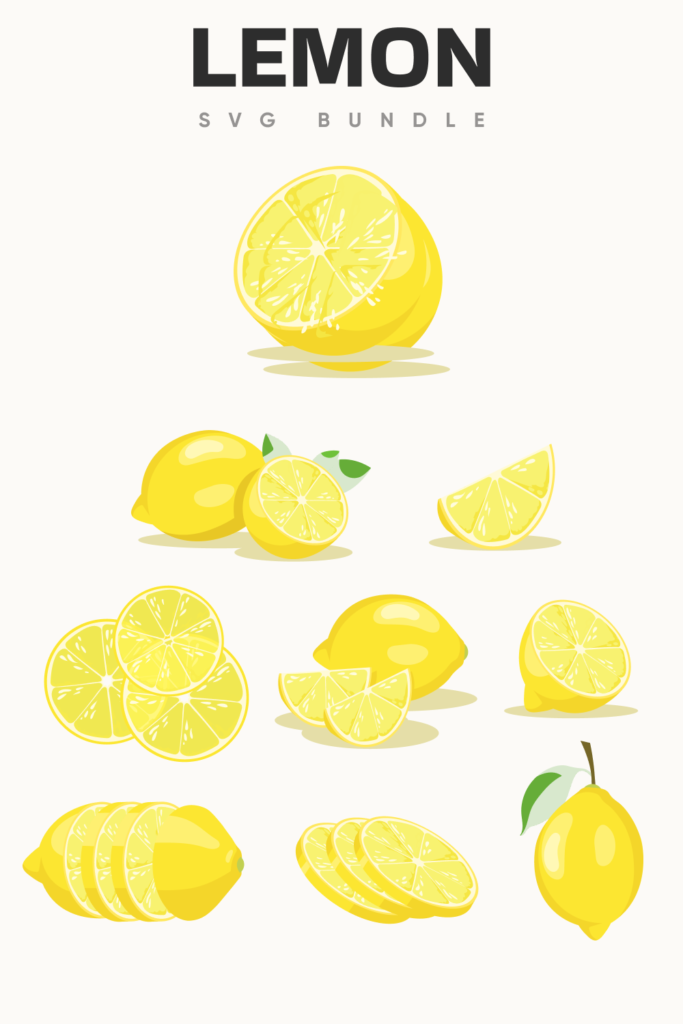 9 Lemon SVG Designs – MasterBundles