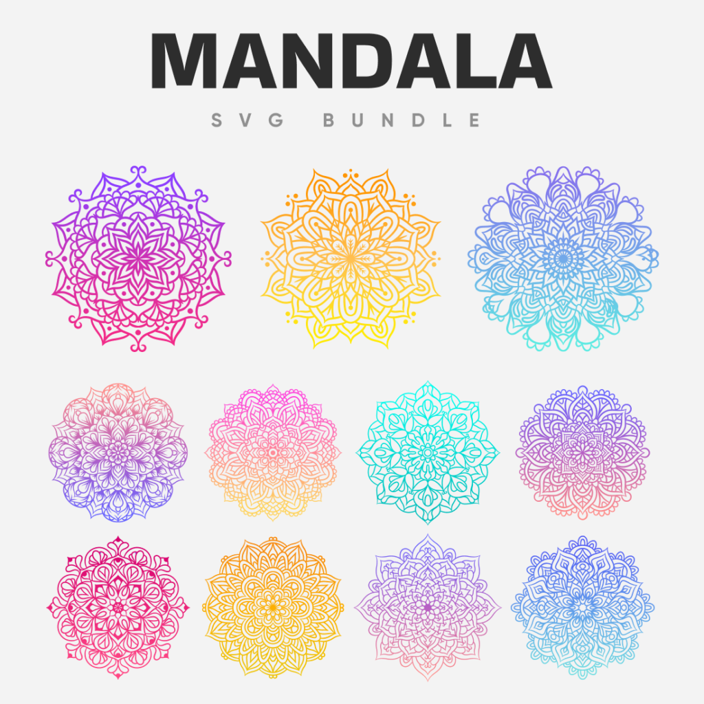 16 Mandala SVG Designs – MasterBundles
