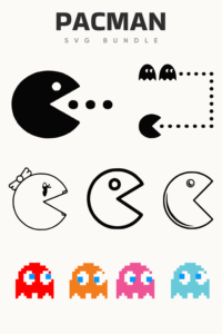 5 Pacman SVG Designs – MasterBundles