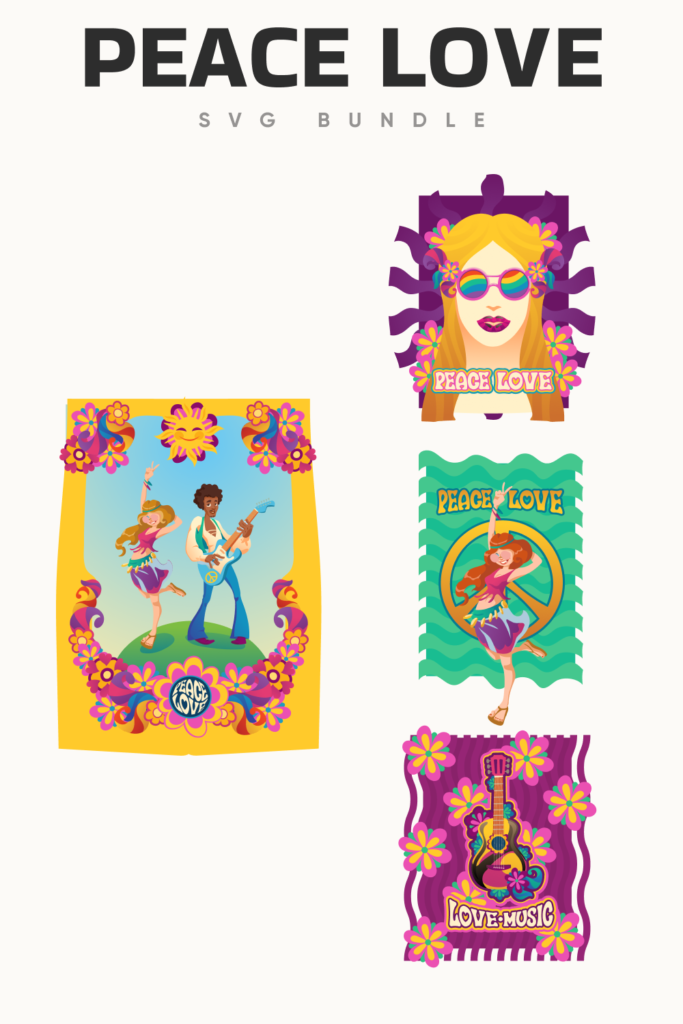 Peace Love SVG Designs – MasterBundles