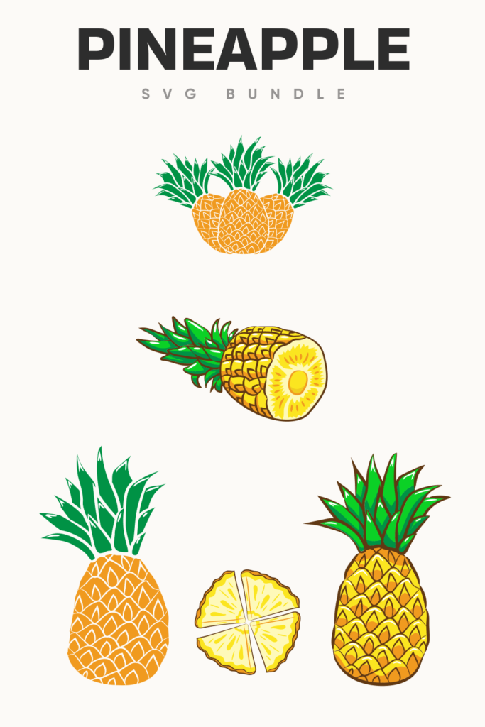 Pineapple SVG Designs – MasterBundles