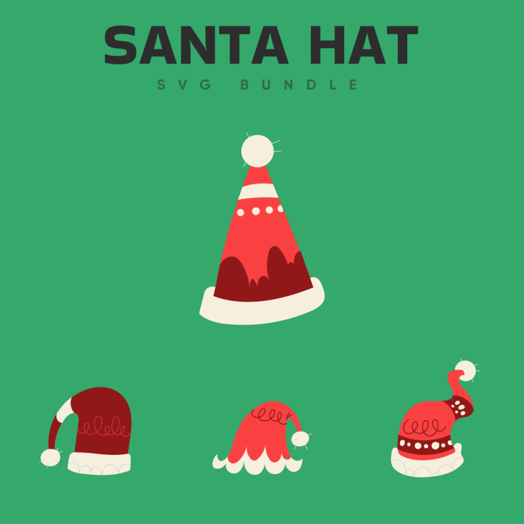 15+ Best Santa Hat SVG Images in 2021: Free and Premium
