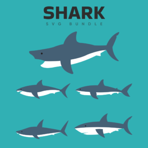 6 Shark SVG Files – MasterBundles